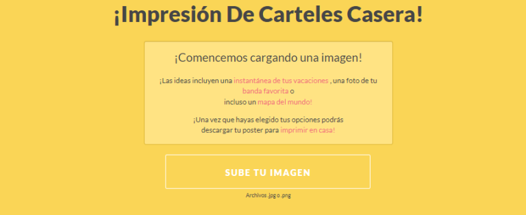 Block Posters: Convierte imágenes en carteles gigantes - EsquinaWeb