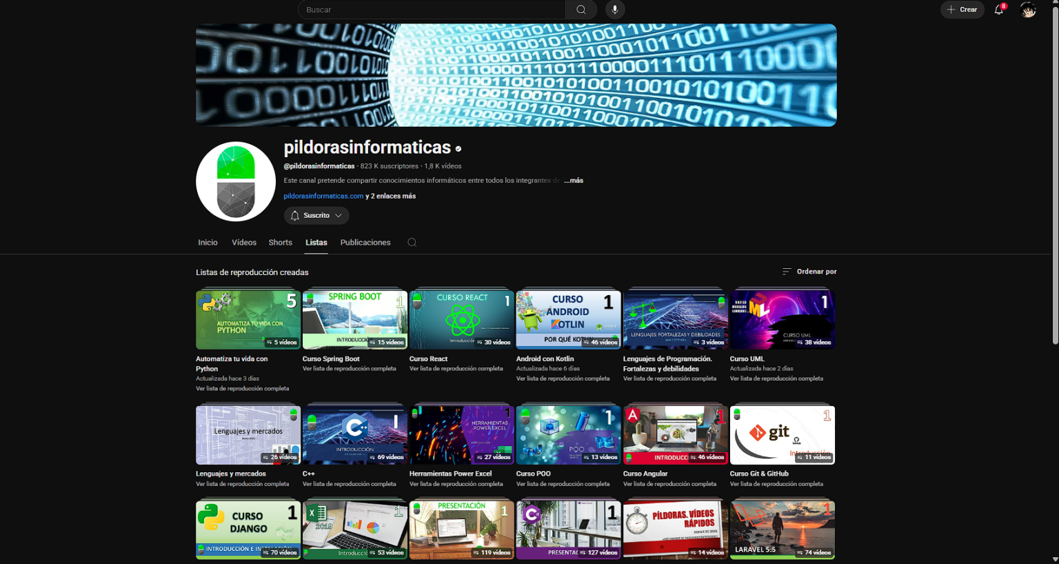 Píldoras Informáticas: La Plataforma en Español que Me Formó como Desarrollador - EsquinaWeb