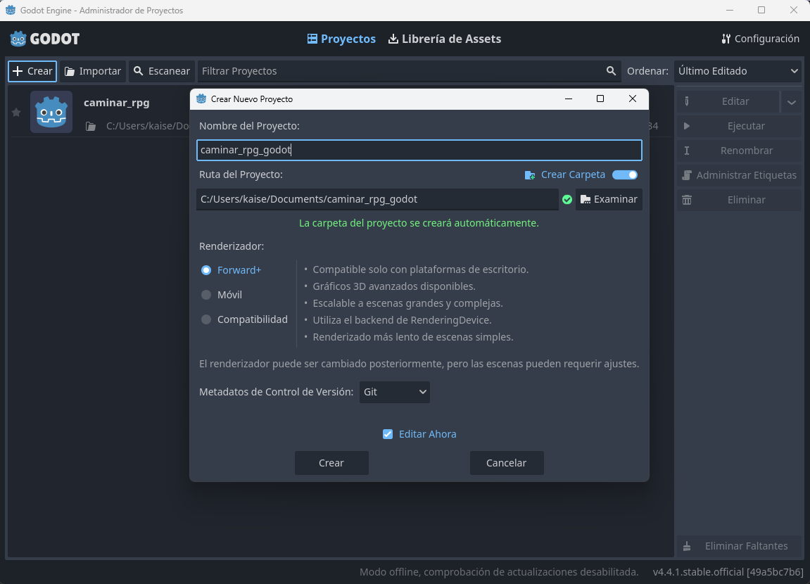 Cómo hacer caminar un personaje en un RPG 2D con Godot - EsquinaWeb